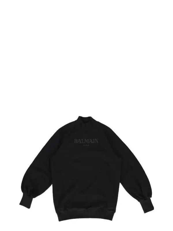 Balmain Logo-embroidered Sweatshirt - Black