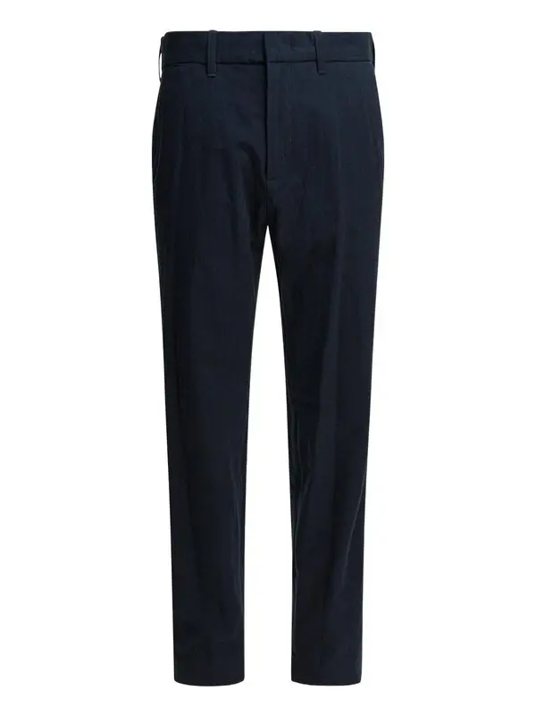 Vince Louie Relaxed Fit Twill Stretch Pants - Black
