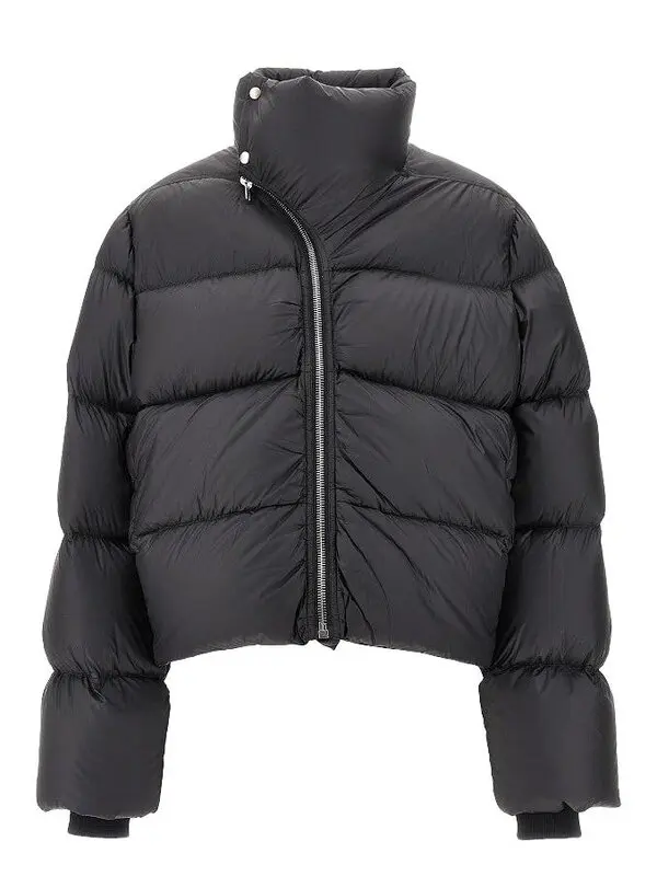Rick Owens Quilted Down Jacket - Black