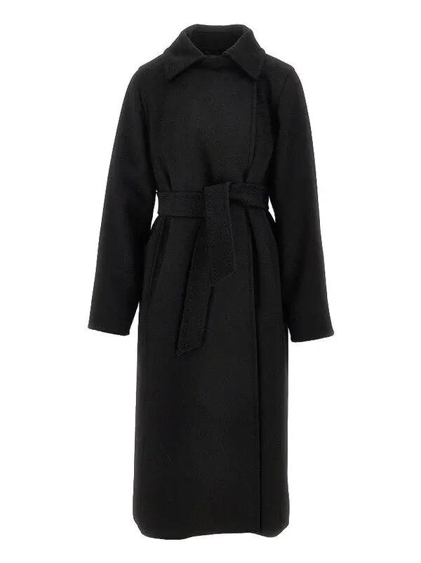 Max Mara Manuela' Camelhair Coat - Black