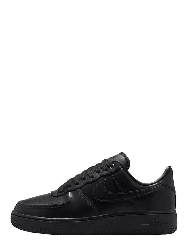 Nike Force 1 '07 Sneakers - Black/metallic Silver/anthracite