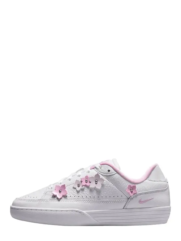 Nike Centre 'florette' Sneakers - White/bleached Lilac/metallic Silver