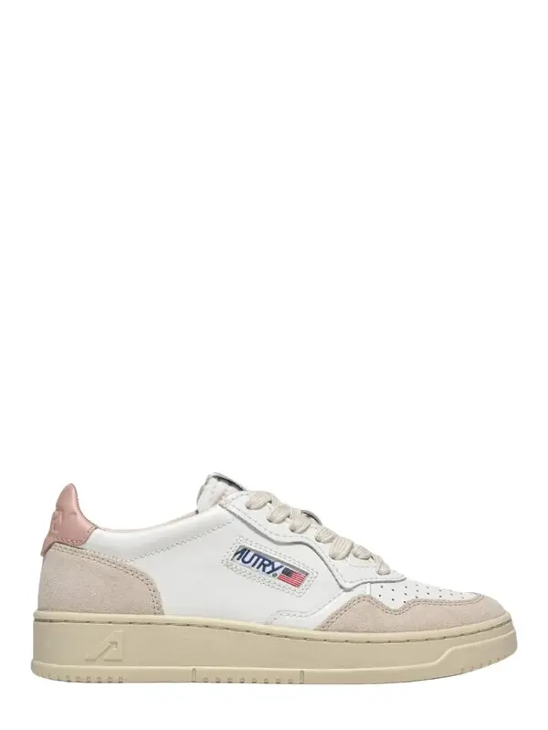 AUTRY Medalist Low Top Lace Up Sneakers - White