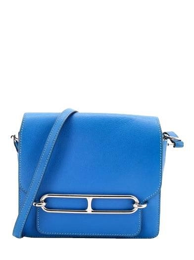 Hermès Roulis Bag Evercolor 18 - Blue