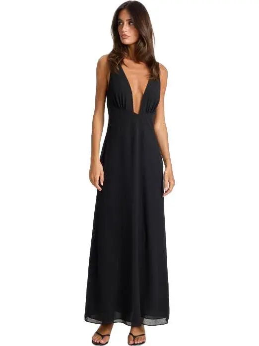 SASHA THERESE Juno Maxi Dress - Black