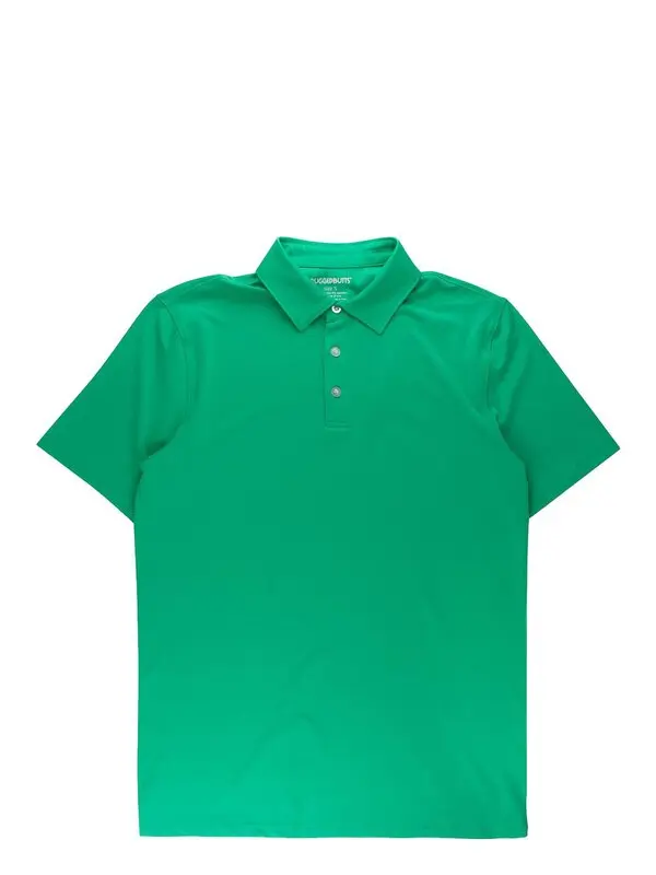 RUGGEDBUTTS Knit Short Sleeve Performance Polo - Bright Green