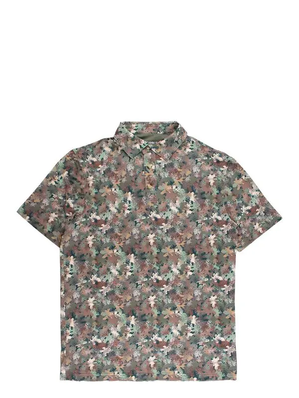 RUGGEDBUTTS Knit Short Sleeve Performance Polo - Classic Camo