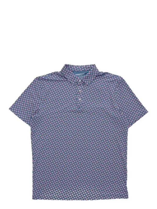 RUGGEDBUTTS Knit Short Sleeve Performance Polo - Home Run