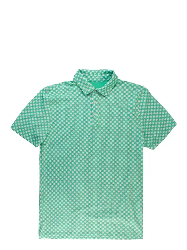 RUGGEDBUTTS Knit Short Sleeve Performance Polo - Tiny Tee Time