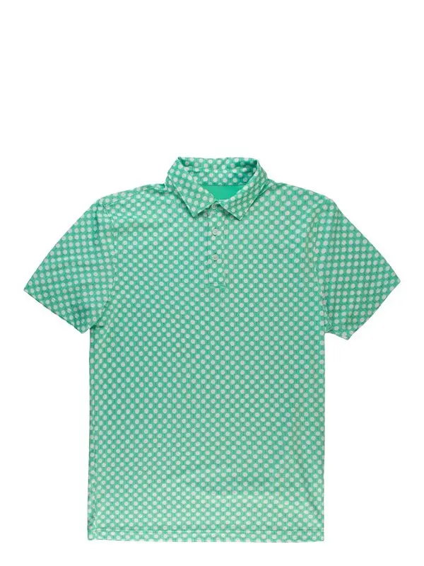 RUGGEDBUTTS Knit Short Sleeve Performance Polo - Tiny Tee Time