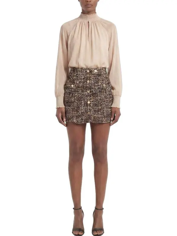 AREA STARS Siena Blouse - Champagne
