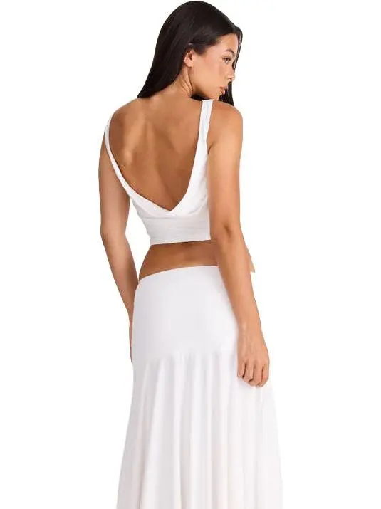 SASHA THERESE Talia Top - White