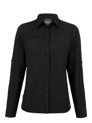CRAGHOPPERS Expert Kiwi Long-sleeved Shirt - Black