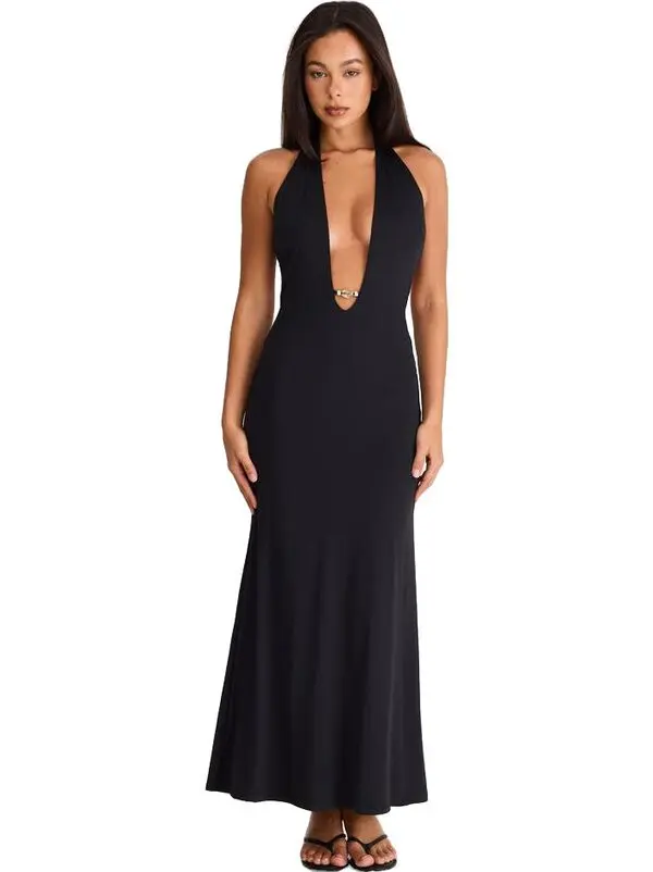 SASHA THERESE Solene Maxi Dress - Black
