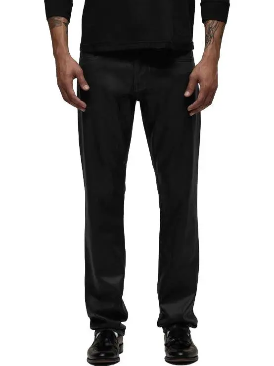 Hudson Jeans Blake Slim Straight Coated Jeans - Coated Phantom