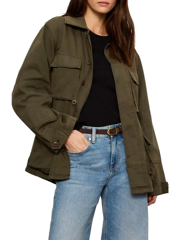 Sanctuary Reissue Cotton Field Jacket - Green