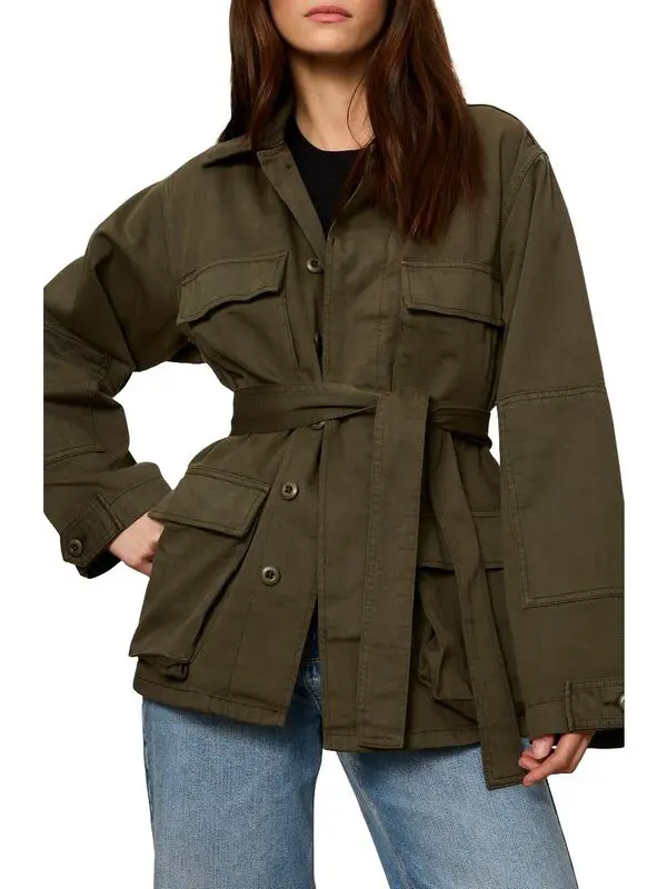Sanctuary Reissue Cotton Field Jacket - Green