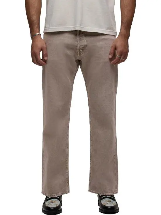 Hudson Jeans Rylan Relaxed Straight Leg Jeans - Distress Brindle