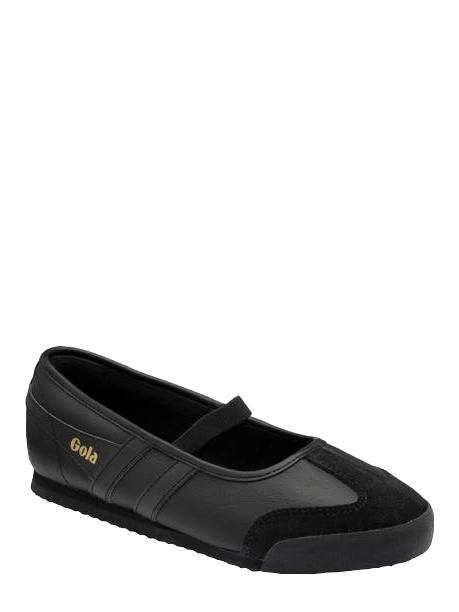 Gola Celestra Leather Mary Jane Sneaker - Black/black
