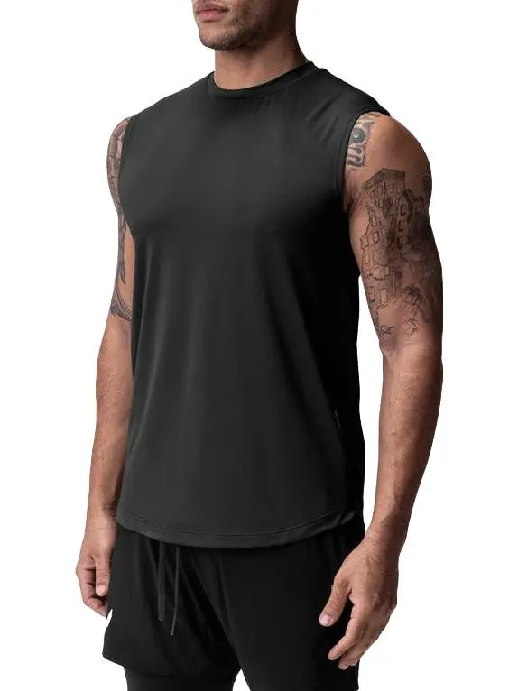 ASRV Aerosilver Muscle Tee - Black