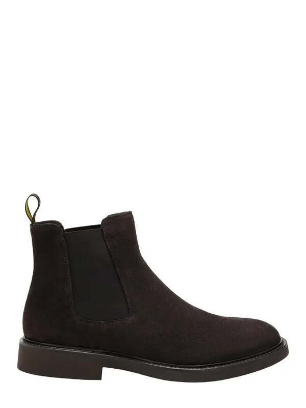 DOUCAL'S Suede Chelsea Boots - Brown