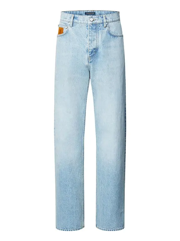 LOUIS VUITTON Staples Edition Denim Fit - Blue