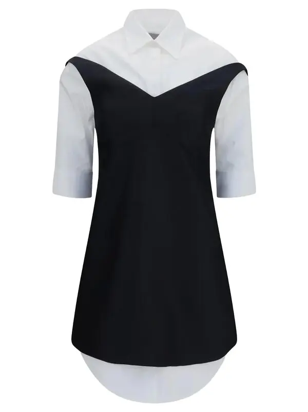 Balenciaga Hybrid Shirt Dress - Black
