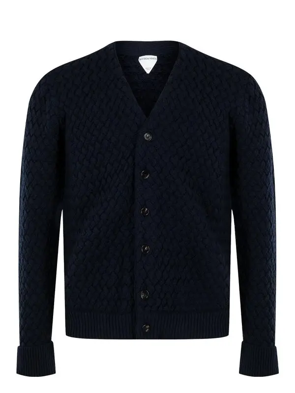 Bottega Veneta Cardigan 'midnight - Blue