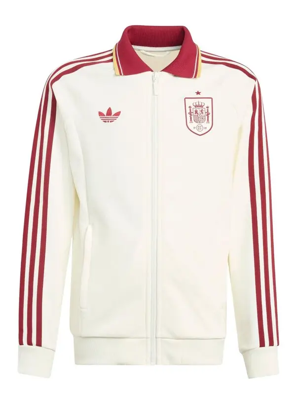 Adidas Spain Away Anthem Jacket - White