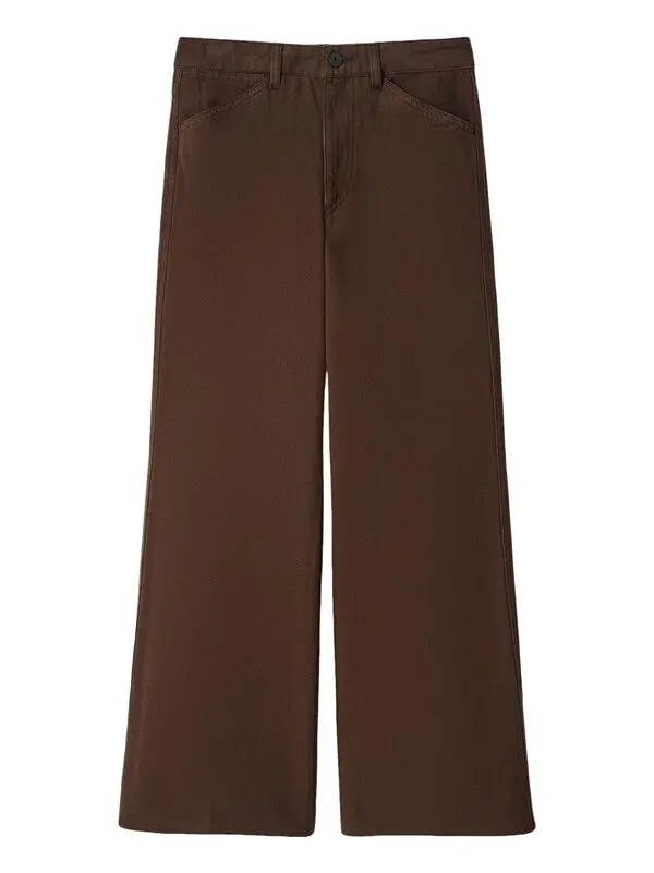 LEMAIRE Flared 5 Pockets - Brown