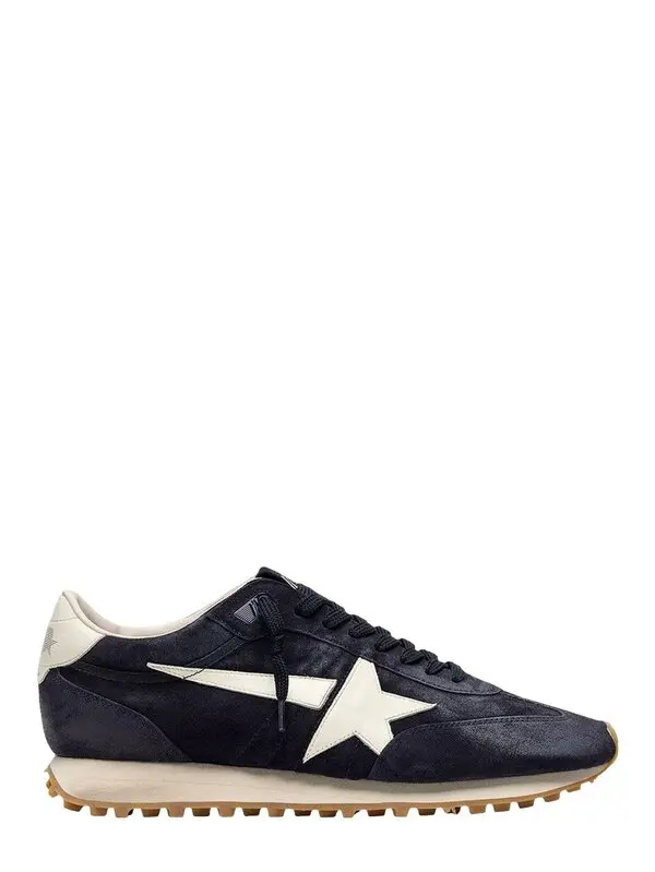 GOLDEN GOOSE Marathon Navy Sneakers - Blue