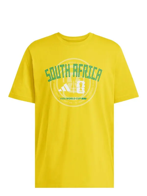 Adidas Fifa World Cup 26 Qualifier Tee /soccr-wsu-47e - Yellow