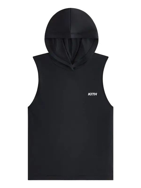 Kith Haru Hooded Muscle Tank - Black