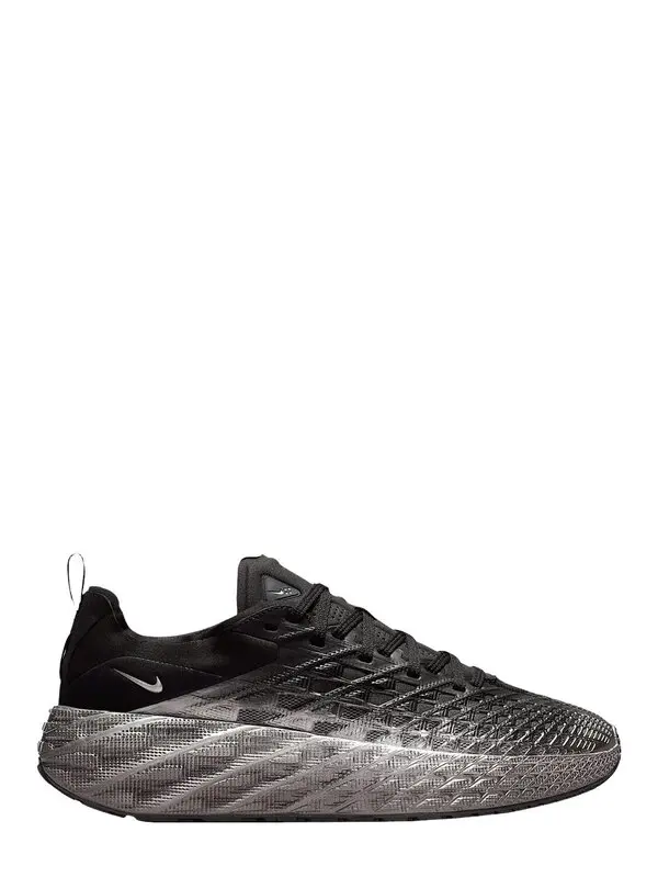 Nike Ava Edge Metallic Silver Sneakers - Black