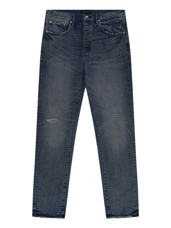 PURPLE BRAND Rough Quartz Denim Jeans - Blue