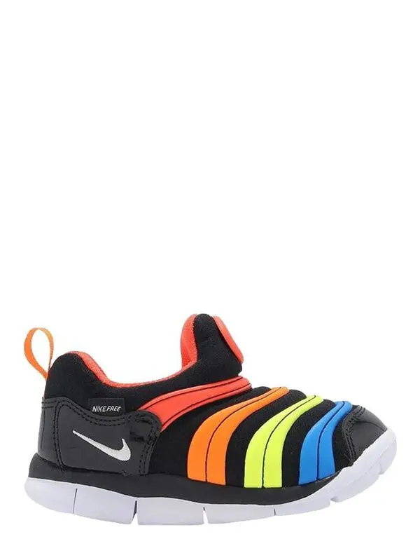 Nike Dynamo Free Td White Brght Crimson - Black