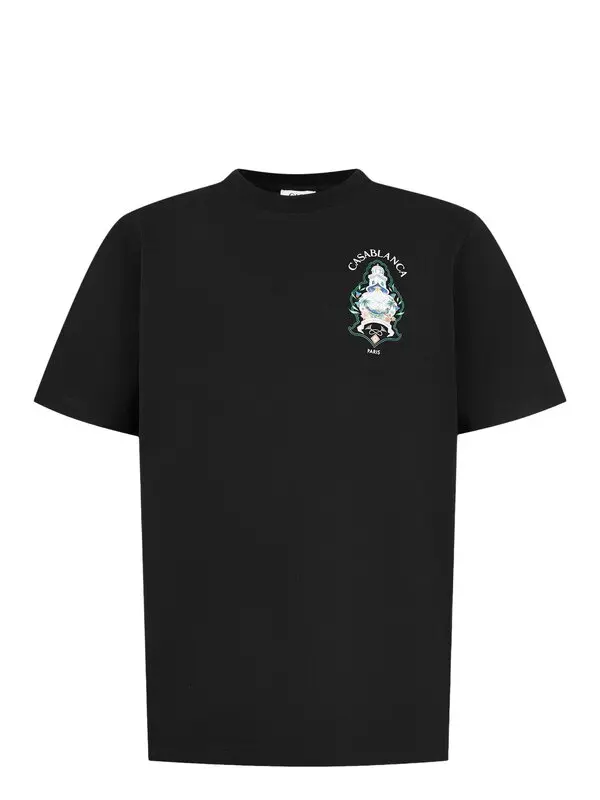 Casablanca Classic T-shirt - Black
