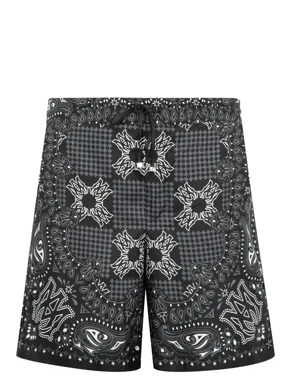 Amiri Ma Check Se Short - Black