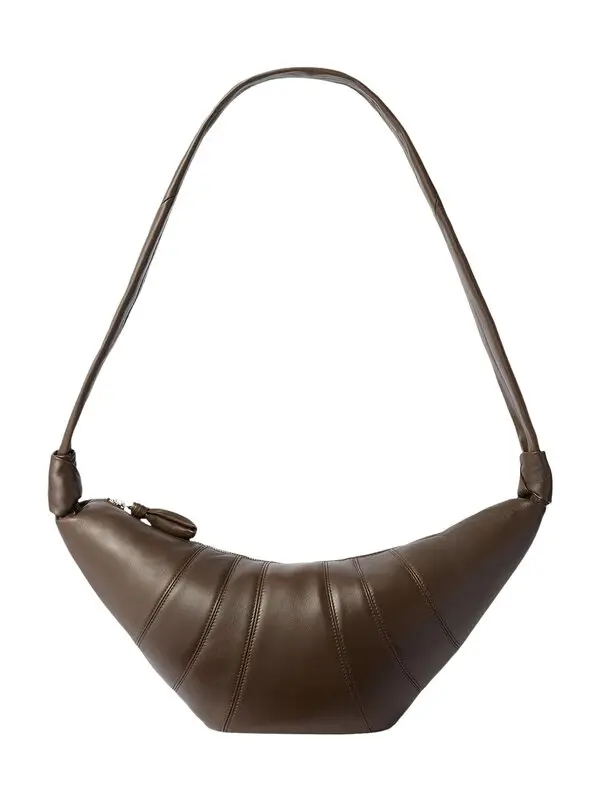LEMAIRE Medium Croissant Bag 'otter - Brown