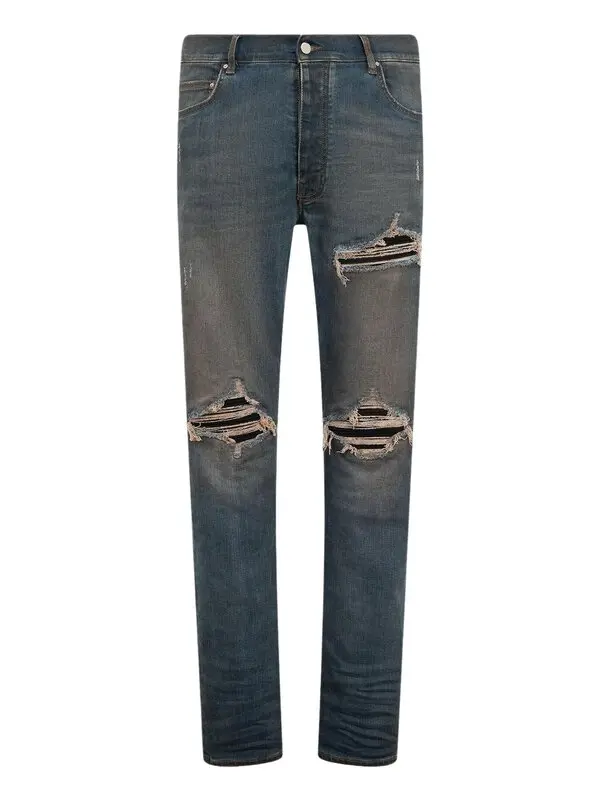 Amiri Ultrasuede Mx1 Jean 'dark Dust - Blue