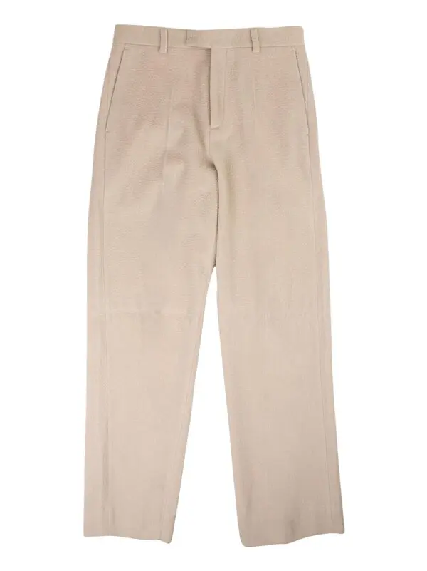 Amiri Tailored Baggy Fit Trousers - White