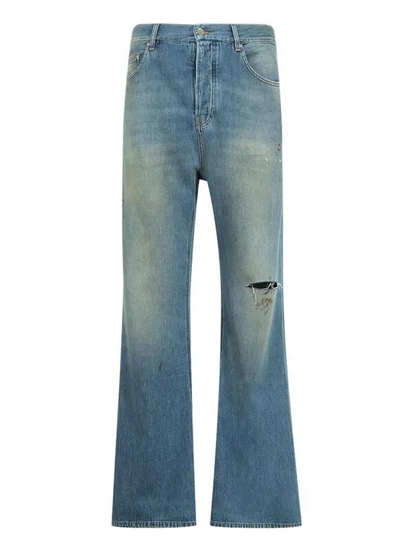 Amiri Slash Bootcut Jean 'desert Sky - Blue