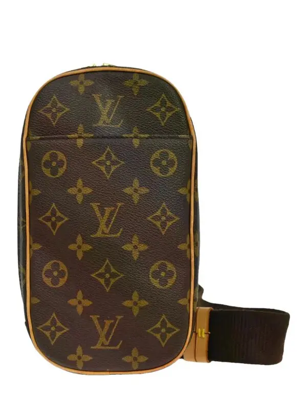 LOUIS VUITTON 2004 Gange Monogram Belt Bag - Brown