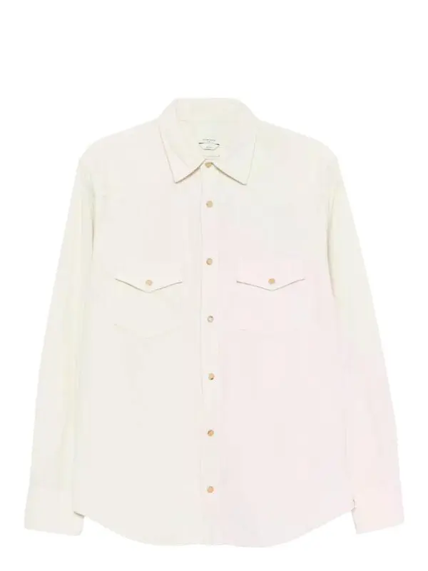 Jacob Cohen Corduroy-texture Shirt - Neutrals