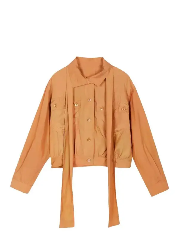 JNBY Apricot Tie-neck Jacket - Orange