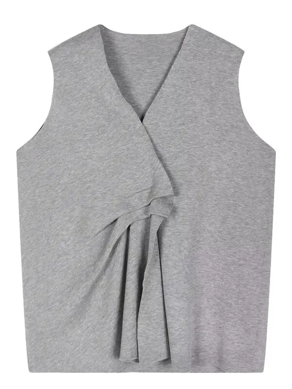 JNBY Draped Knitted Top - Grey