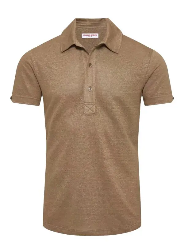 Orlebar Brown Sebastian Polo Shirt - Brown