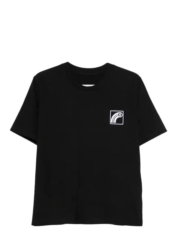 MAISON MARGIELA Logo-print T-shirt - Black