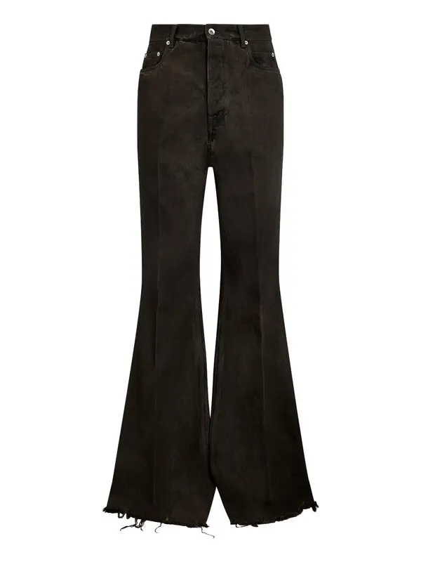 Rick Owens Bolan Bootcut Jeans - Brown