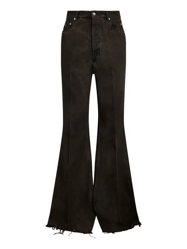 Rick Owens Bolan Bootcut Jeans - Brown